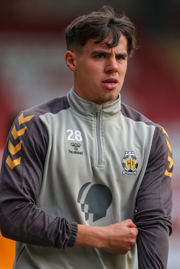 Cambridge United Forward Joe Neal 28 Editorial Stock Photo - Stock ...