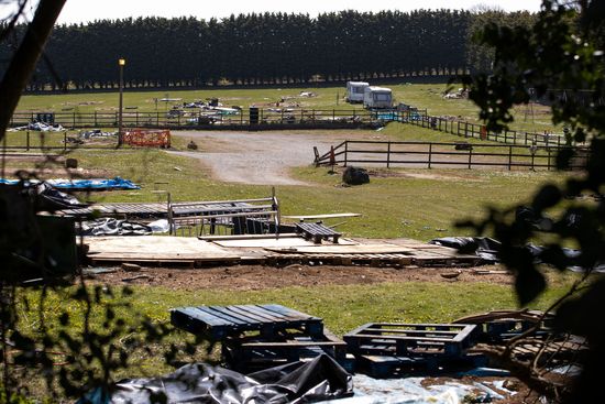 Picture Shows Happy Valley Caravan Park Editorial Stock Photo - Stock ...