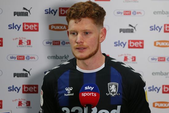Middlesbroughs Connor Malley All Smiles After Editorial Stock Photo ...