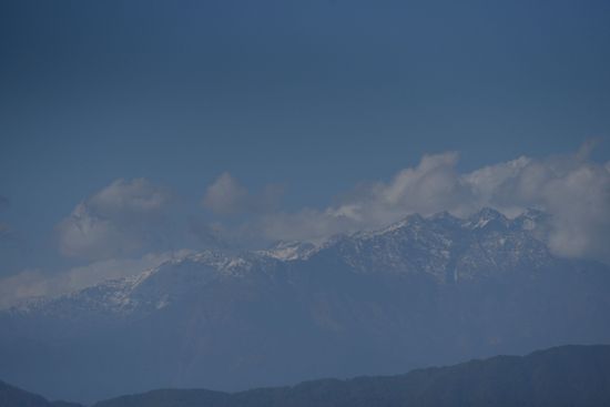 View Mount Ganesh Himal Ranges Seen Editorial Stock Photo - Stock Image ...