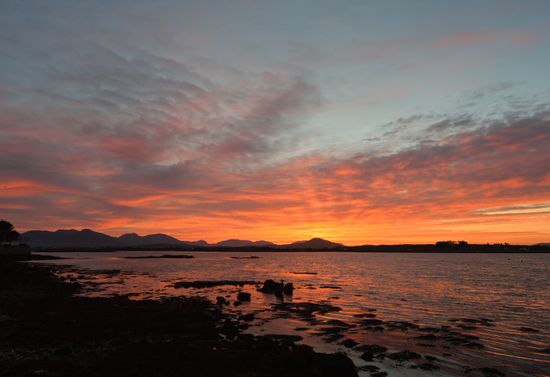 View Sun Rising Over Inishnee Island Editorial Stock Photo - Stock ...
