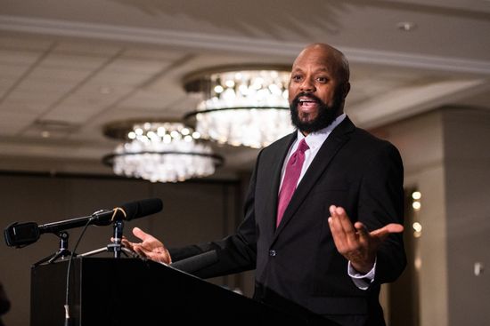 Lawyer Thomas D Bowers Speaks During Editorial Stock Photo - Stock ...