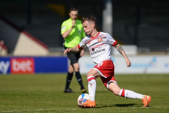 Walsall Midfielder Liam Kinsella 8 Attacking Editorial Stock Photo ...