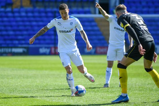 Tranmere Rovers Midfielder Kieron Morris 7 Editorial Stock Photo ...