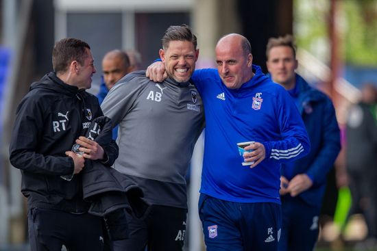 Afc Wimbledon Coach Rob Tuvey Afc Editorial Stock Photo - Stock Image ...