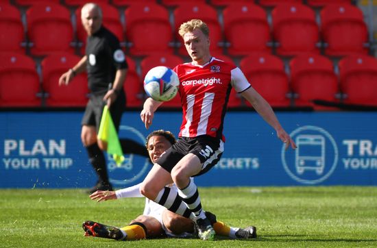 Nicky Maynard Newport County Gets Cross Editorial Stock Photo - Stock ...