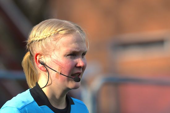Assistant Referee Alisa Levalampi Editorial Stock Photo - Stock Image ...
