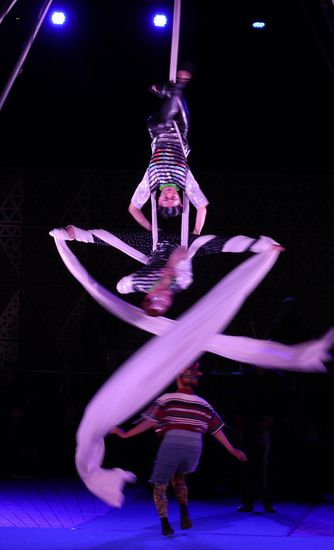 Performers Including Disabled Persons Perform Japans Editorial Stock ...