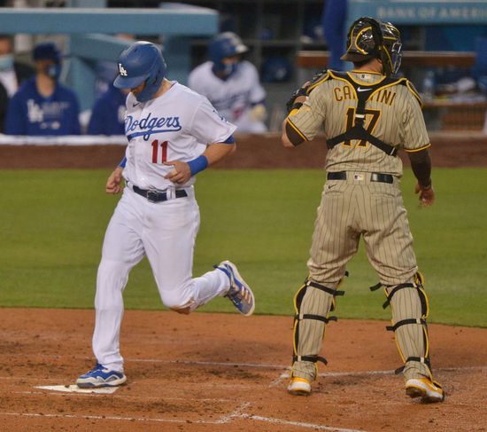 Los Angeles Dodgers Left Fielder Aj Editorial Stock Photo - Stock Image ...