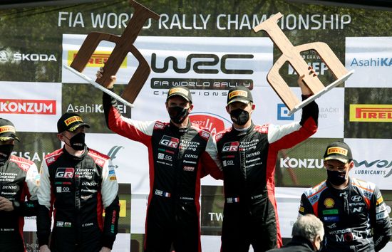 Closing Ceremony Award Ceremony Wrc Croatia Editorial Stock Photo ...