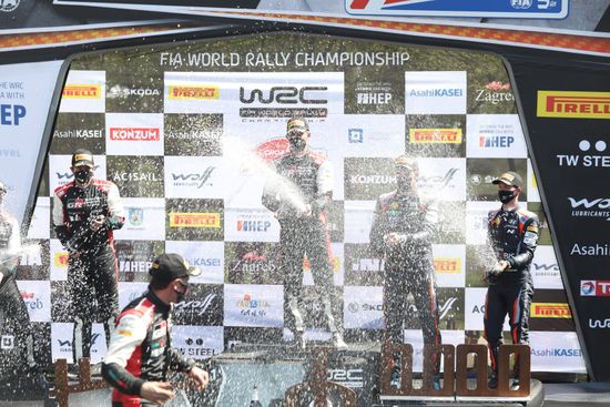 Closing Ceremony Award Ceremony Wrc Croatia Editorial Stock Photo ...