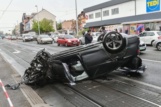 Serious Accident Involving Several Cars Editorial Stock Photo - Stock ...