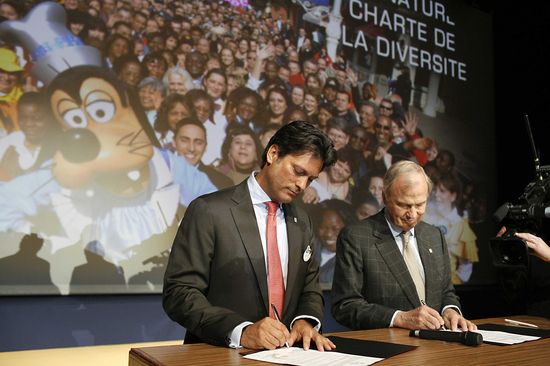 Philippe Gas President Euro Disney Former Editorial Stock Photo - Stock ...