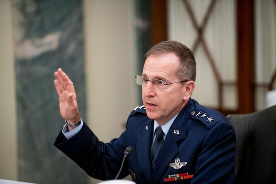 Lieutenant General James Slife Commander Air Editorial Stock Photo ...