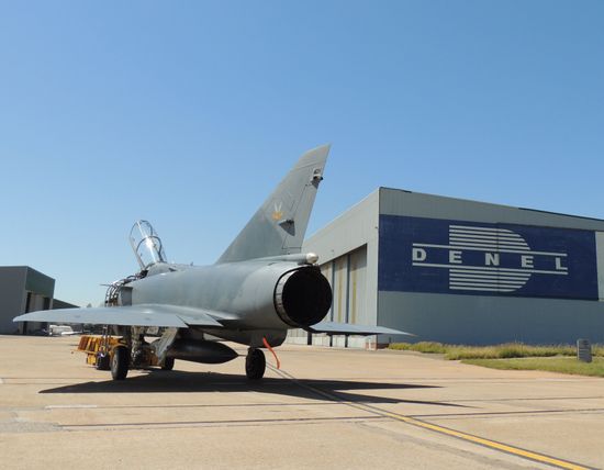 Denel Aeronautics Cheetah Fighter Jet Towed Editorial Stock Photo ...