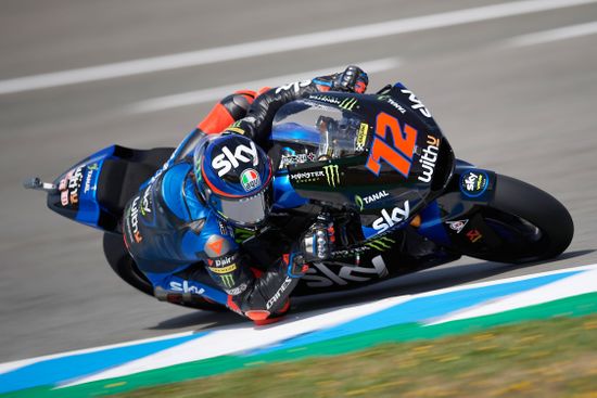 Marco Bezzecchi 72 Italy Sky Racing Editorial Stock Photo - Stock Image ...