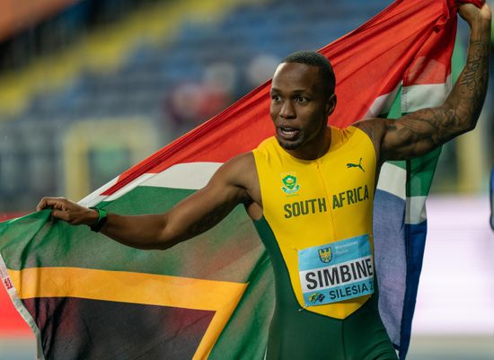 Simbini South Africa Celebrates His Teams Editorial Stock Photo - Stock ...