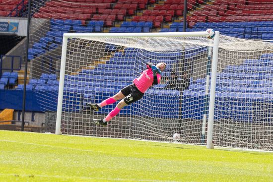 Exeter City Goalkeeper Andresson 24makes Save Editorial Stock Photo ...