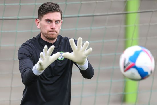Forest Green Rovers Goalkeeper Luke Mcgee1 Editorial Stock Photo ...