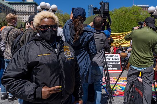Teamsters Member Local 804 Attends Socialists Editorial Stock Photo ...