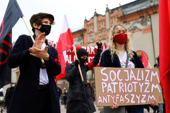 Members Polish Socialist Party Seen During Editorial Stock Photo ...