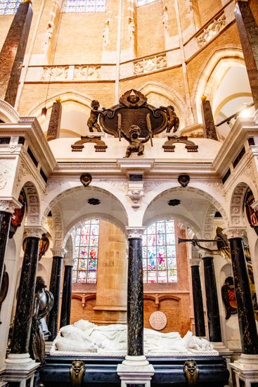 Entrance Royal Crypt Grave William Orange Editorial Stock Photo - Stock ...