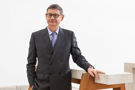 Cyrille Vigneron Ceo Cartier International Attends Editorial Stock ...