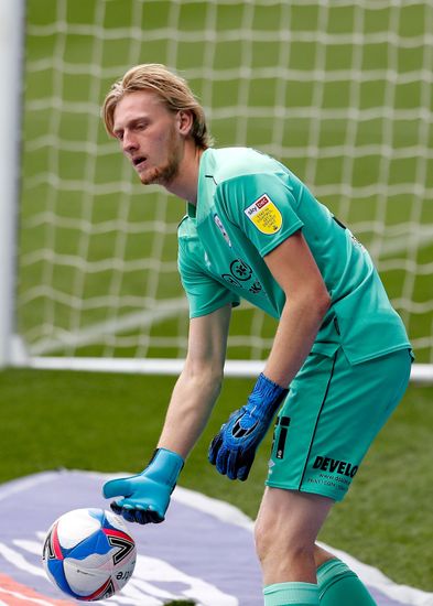 Goalkeeper Ryan Schofield Huddersfield Town Madejski Editorial Stock ...