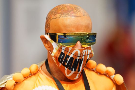 Independent Candidate Captain Beany Walks Around Editorial Stock Photo ...