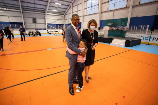 Picture Shows Vaughan Gething His Son Editorial Stock Photo - Stock ...