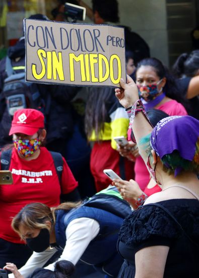 Colombian Citizens Join Demonstration Outside Colombian Editorial Stock ...
