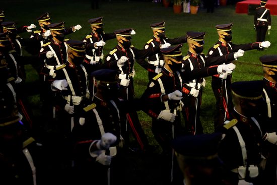 Soldiers Match During Salvadoran Soldiers Day Editorial Stock Photo ...