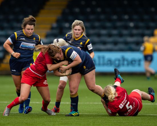 Caryl Thomas Worcester Warriors Tackled Editorial Stock Photo - Stock ...