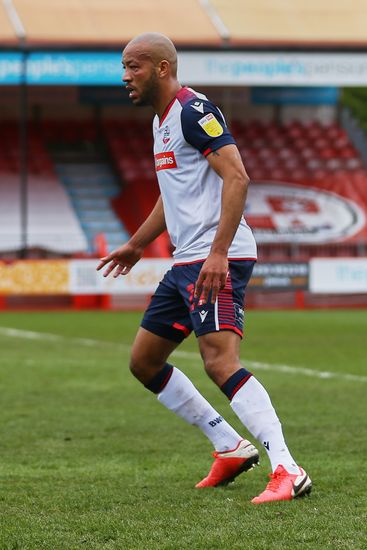 Alex Baptiste Bolton Wanderers During Crawley Editorial Stock Photo ...