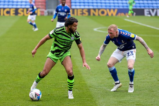 Forrest Green Rovers Defender Dominic Bernard Editorial Stock Photo ...