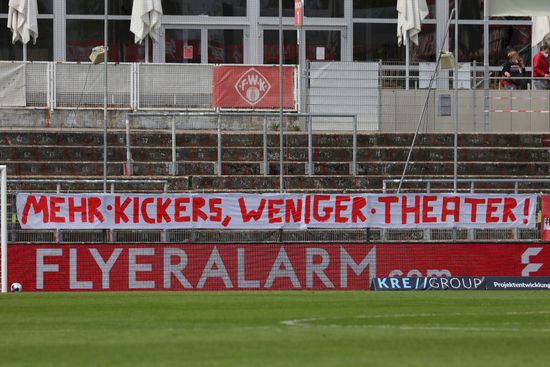 Banner More Kickers Fewer Theaters Flyeralarm Editorial Stock Photo ...