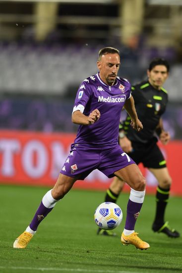Franck Ribery Fiorentina During Italian Serie Editorial Stock Photo ...
