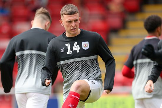 Crewe Alexandra Midfielder Oliver Finney 14 Editorial Stock Photo ...