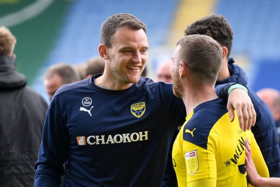 Oxford United Forward Sam Winnall 11 Editorial Stock Photo - Stock ...