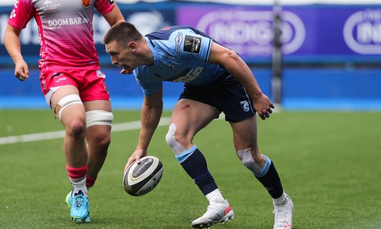 Josh Adams Cardiff Blues Races Through Editorial Stock Photo - Stock ...