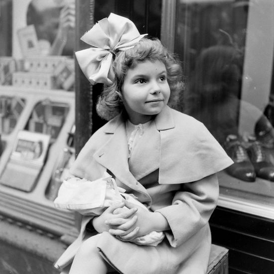 Robin Morgan Child Star Sitting Front Editorial Stock Photo - Stock ...