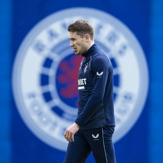 Scott Wright Rangers Training Ahead Tomorrow Editorial Stock Photo ...