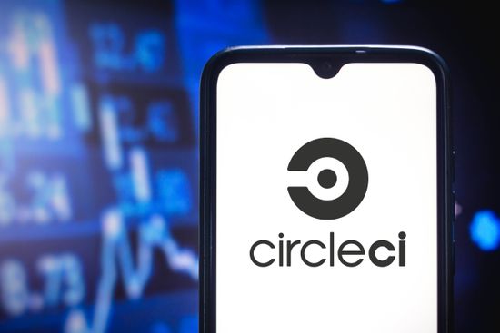 This Photo Illustration Circleci Logo Seen Editorial Stock Photo ...