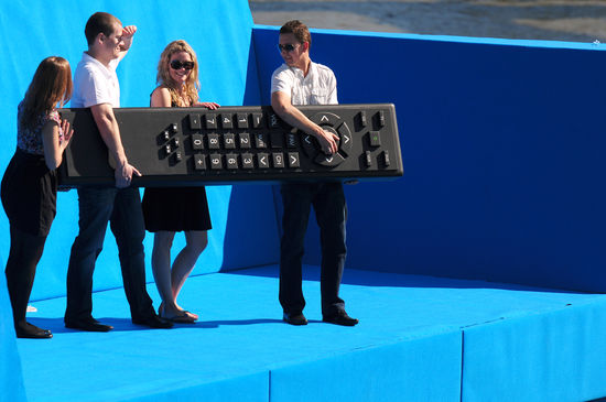 Giant Tv Remote Control Editorial Stock Photo - Stock Image | Shutterstock