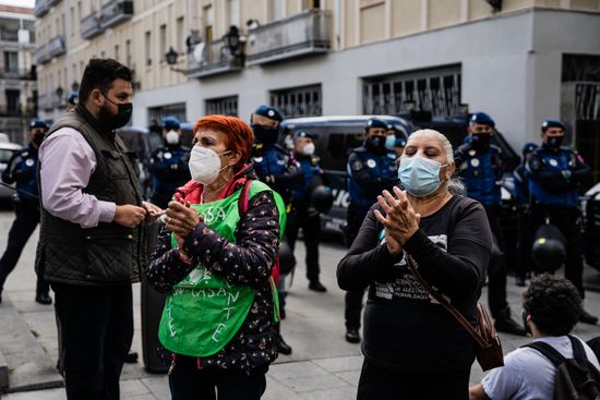 Activists Pah Residents Neighborhood Protest Front Editorial Stock ...