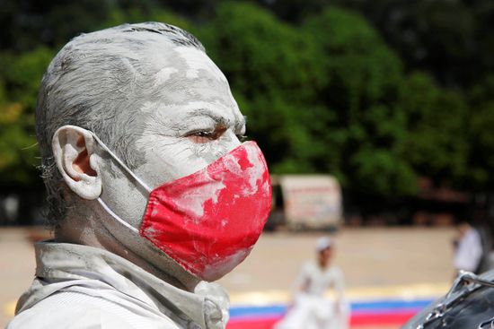 Artist Joins Day Protests Their Performance Editorial Stock Photo ...