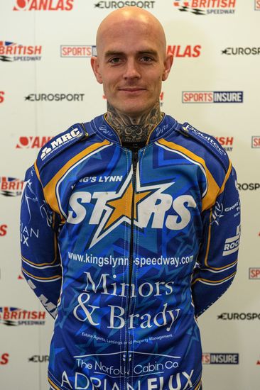 Lewis Kerr Captain Kings Lynn Stars Editorial Stock Photo - Stock Image ...