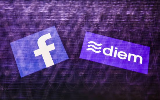Logos Facebook Diem Displayed On Phone Editorial Stock Photo - Stock ...