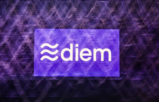 Logo Diem Digital Currency Displayed On Editorial Stock Photo - Stock ...
