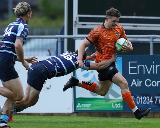 Angus Kernohan Ealing Trailfinders Tackled By Editorial Stock Photo ...